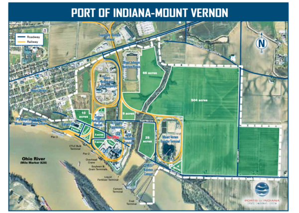 Port of Indiana – Mount Vernon Megasite – Southwest Indiana Development ...